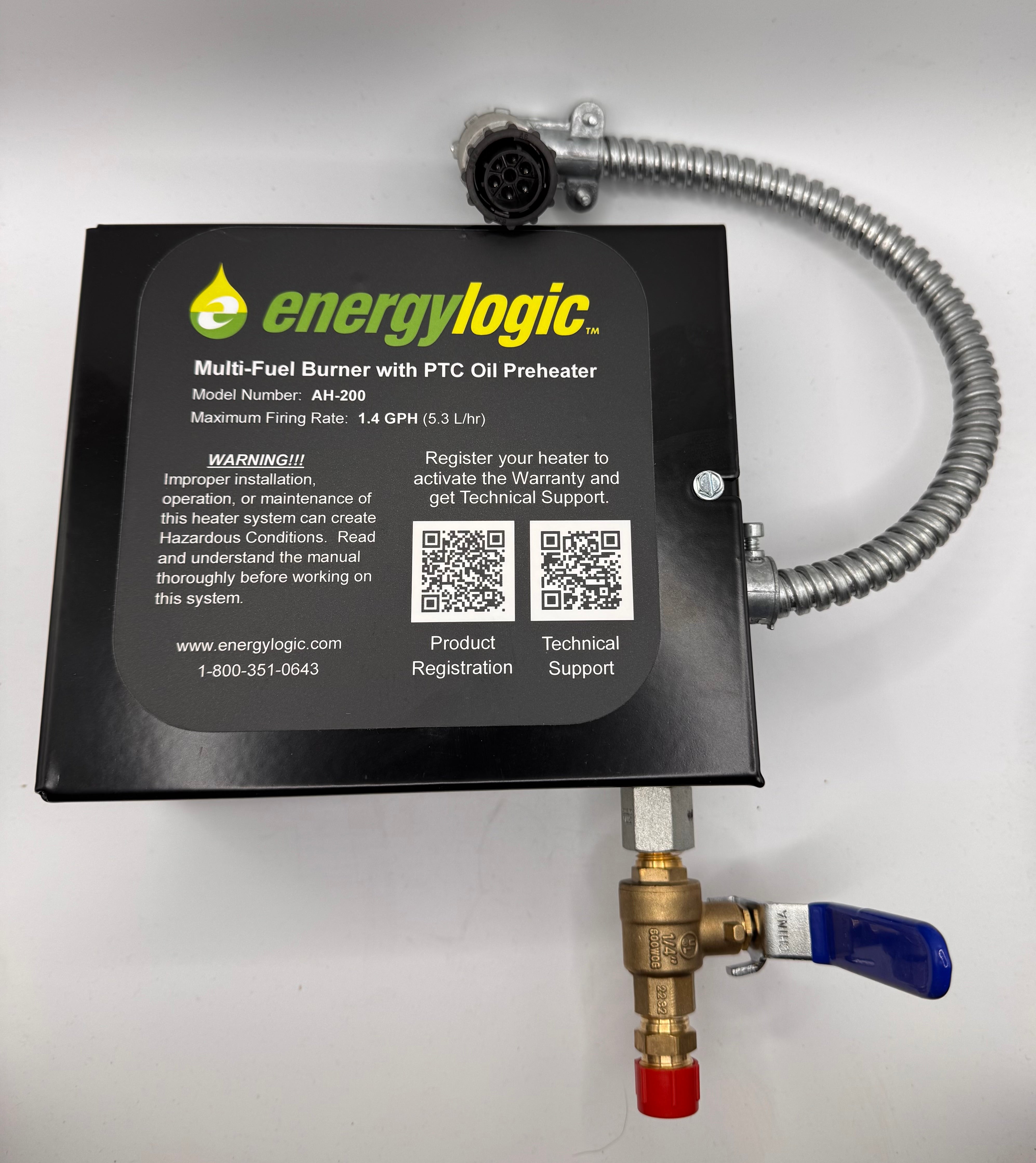 Flat Pre-heater for Energylogic 200H with Retrofit: 81012160 – www ...